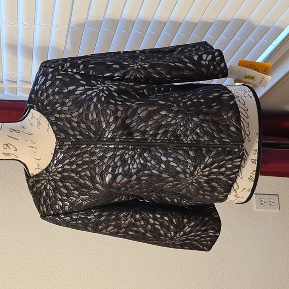 Ruby Rd. | Jackets & Coats | Nwt Ruby Rd Womens Zippered Jacket Sparkly ...